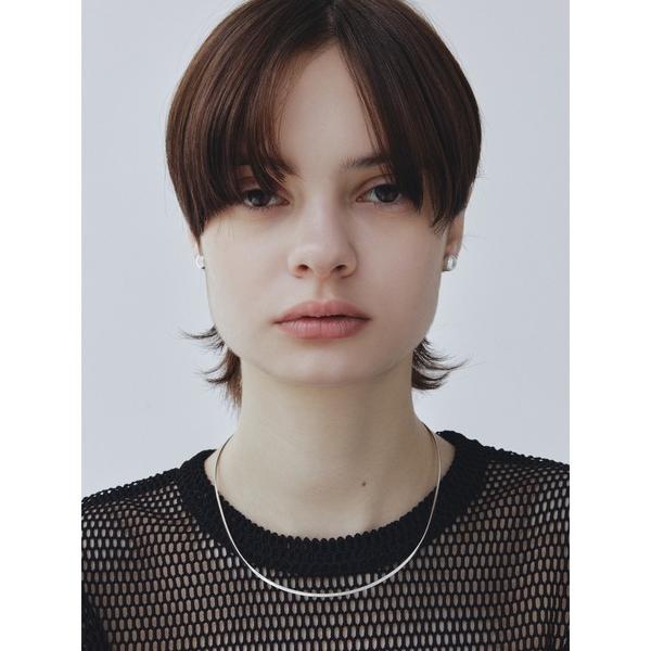 ZOZO問い合わせ番号:85566681ショップ:H.O.V，フォブブランド:quip queint，クイップクエイント商品名:【quip queint】 omega flat necklace / オメガ フラット ネックレスカテゴリ:ア...