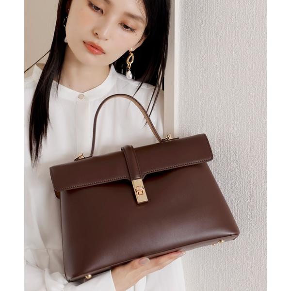 『タイムセール実施中』ZOZO問い合わせ番号:85567936ショップ:VIS，ビスブランド:VIS，ビス商品名:【新色追加】ひねり金具ワンハンドルバッグ【2WAY】カテゴリ:バッグ>ハンドバッグブランド品番:2024-C-BVX44...