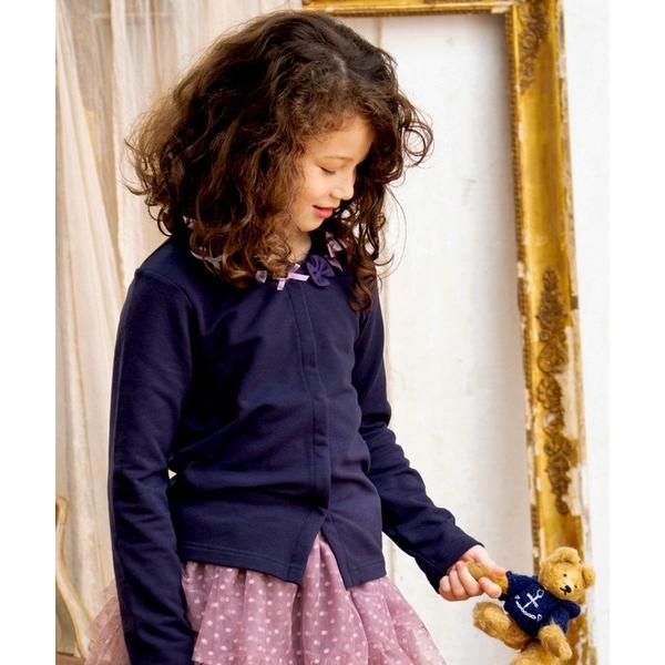 ZOZO問い合わせ番号:85600349ショップ:panpantutu，パンパンチュチュブランド:panpantutu，パンパンチュチュ商品名:デコレーションカーディガン(140・150cm)カテゴリ:トップス>カーディガン/ボレロブ...