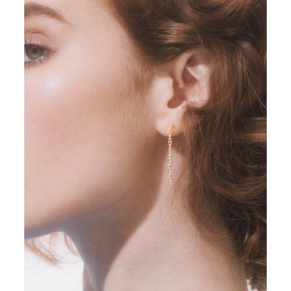 ※このアイテムは返品・交換対象外商品です。ZOZO問い合わせ番号:85603468ショップ:H.O.V，フォブブランド:les bonbon，ルボンボン商品名:【les bonbon】sally chain pierce YG /サリーチェ...