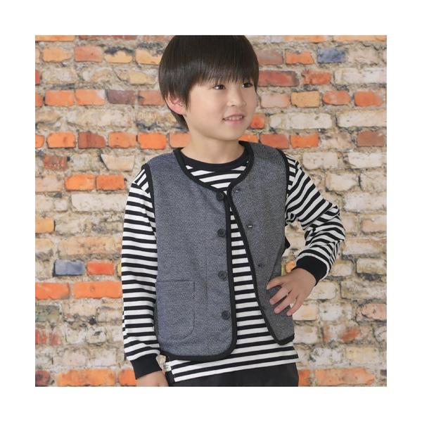 『セール実施中』ZOZO問い合わせ番号:85603677ショップ:KP，ケーピーブランド:KP BOY，ケーピーボーイ商品名:ジャガードヘリンボーン柄ベスト(90〜130)カテゴリ:トップス>ベストブランド品番:37300143素材:...