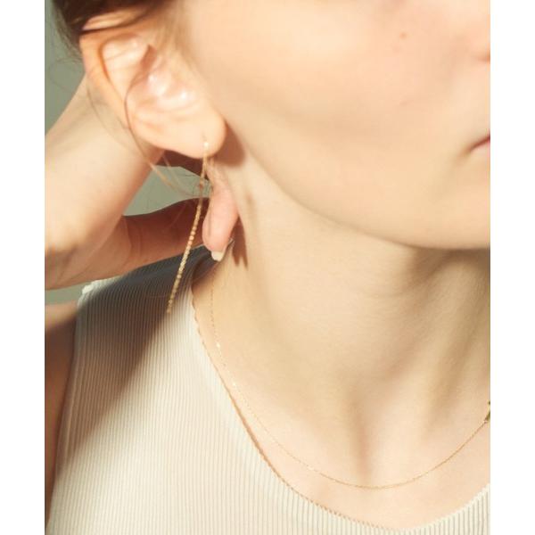 ※このアイテムは返品・交換対象外商品です。ZOZO問い合わせ番号:85603968ショップ:H.O.V，フォブブランド:les bonbon，ルボンボン商品名:【les bonbon】cross chain pierce（single) /...