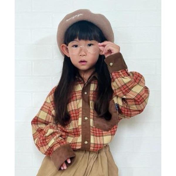 『セール実施中』ZOZO問い合わせ番号:85605347ショップ:こどもの森e-shop，コドモノモリイーショップブランド:moujonjon，ムージョンジョン商品名:タータンチェック柄ネルシャツカテゴリ:トップス>シャツ/ブラウスブ...