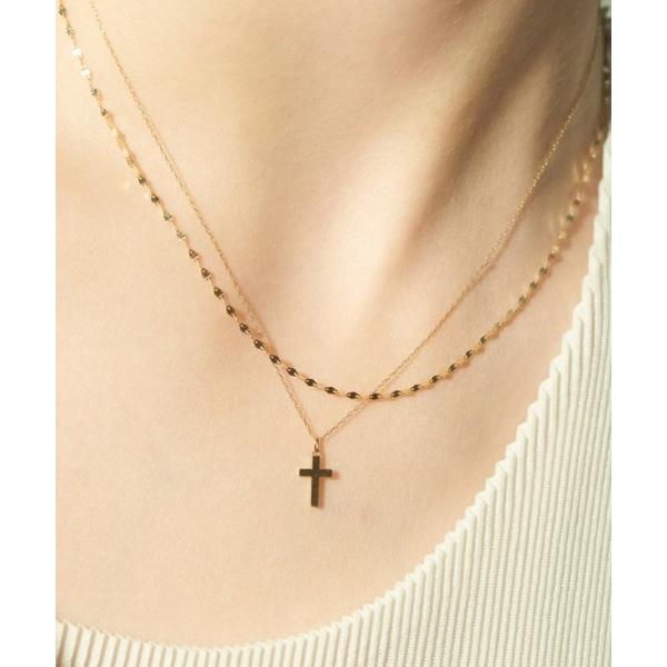 ZOZO問い合わせ番号:85606303ショップ:H.O.V，フォブブランド:les bonbon，ルボンボン商品名:【les bonbon】　cross necklace　/  クロスネックレスカテゴリ:アクセサリー>ネックレスブラ...
