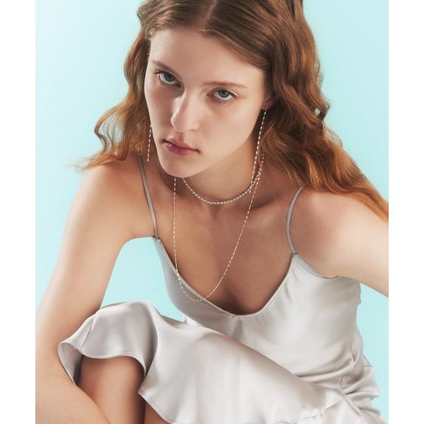 ZOZO問い合わせ番号:85606397ショップ:H.O.V，フォブブランド:les bonbon，ルボンボン商品名:【les bonbon】sunlight long necklace / white gold　サンライトロングネックレス...