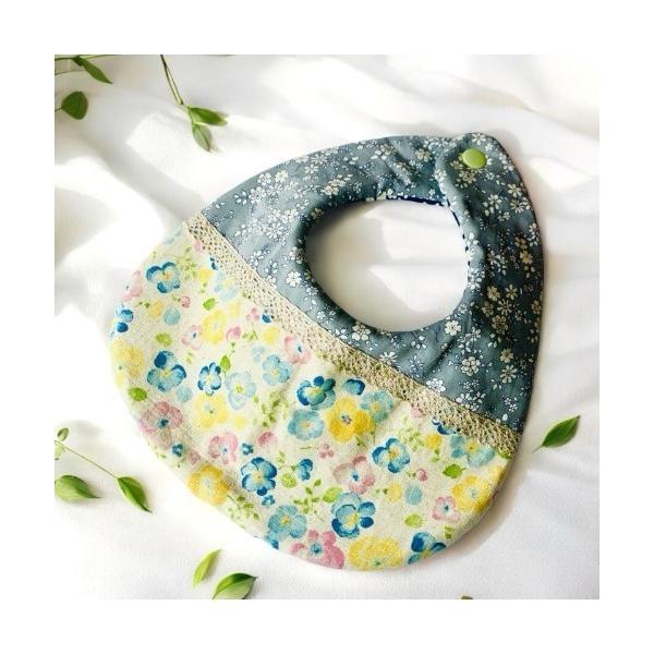 ※このアイテムは返品・交換対象外商品です。ZOZO問い合わせ番号:85637955ショップ:TONE，トーンブランド:tone，トーン商品名:【hanakago】たまごスタイ　花柄/ベビースタイ / ビブ/よだれかけ(SU)カテゴリ:ママ＆...