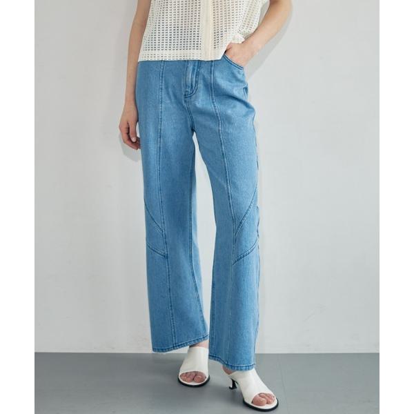 ZOZO問い合わせ番号:85731876ショップ:CREO STORE，クレオストアブランド:Formeque，フォルミーク商品名:【Formeque】ステッチストレートデニムパンツカテゴリ:パンツ>デニムパンツブランド品番:2406...