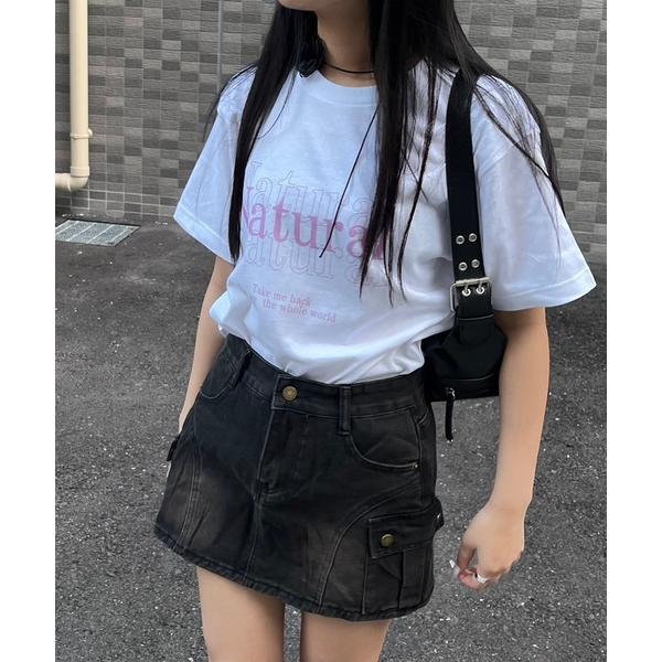 『タイムセール実施中』ZOZO問い合わせ番号:85736627ショップ:wears，ウェアーズブランド:fiere，フィエール商品名:英字プリント半袖Tシャツカテゴリ:トップス>Tシャツ/カットソーブランド品番:iz-087素材:綿1...