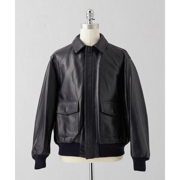 ZOZO問い合わせ番号:85767788ショップ:UNITED ARROWS，ユナイテッドアローズブランド:LOEFF，ロエフ商品名:＜LOEFF＞ラムレザー フライトジャケット UNISEXカテゴリ:ジャケット/アウター>ブルゾンブ...