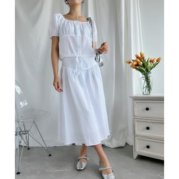 『タイムセール実施中』ZOZO問い合わせ番号:85770241ショップ:aimoha，アイモハブランド:aimoha，アイモハ商品名:涼やかブラウス＋マキシスカートセットアップカテゴリ:ジャケット/アウター>セットアップブランド品番:...