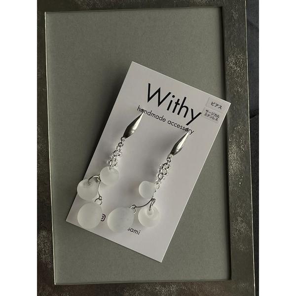 ※このアイテムは返品・交換対象外商品です。ZOZO問い合わせ番号:85801895ショップ:TONE，トーンブランド:tone，トーン商品名:【Withy】つや消し しずくのピアス / Droplet(ドロップレット)(MA)カテゴリ:アク...