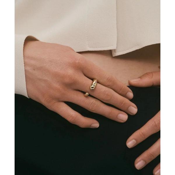 『タイムセール実施中』ZOZO問い合わせ番号:85802437ショップ:Rivel，リヴェルブランド:RAGBAG STUDIO，ラグバッグストゥディオズ商品名:【RagBag/ラグバッグ】大ぶり　ゴールドリング　Oculus Ringカテ...