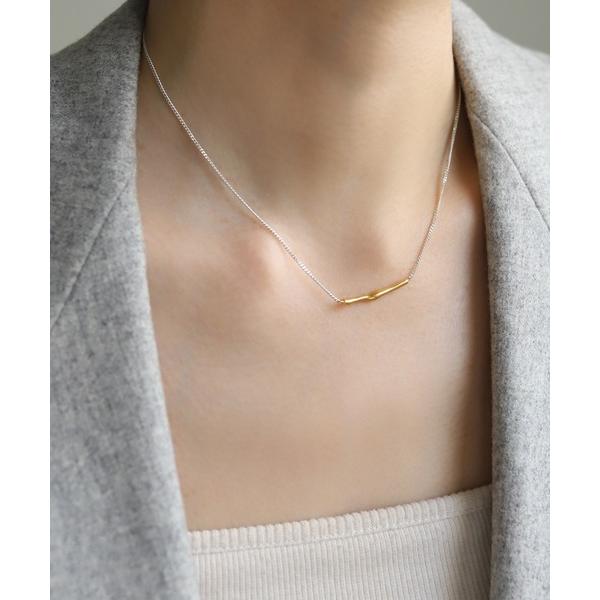 ZOZO問い合わせ番号:85837488ショップ:TEN.，テンブランド:TEN.，テン商品名:SILVER925 18KGP チルダ ネックレスカテゴリ:アクセサリー>ネックレスブランド品番:nex-0041素材:SILVER925...