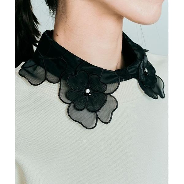 『タイムセール実施中』ZOZO問い合わせ番号:85899529ショップ:Ada.，エイダブランド:kirakiraShop，キラキラショップ商品名:シアー フラワー 付け襟カテゴリ:ファッション雑貨>付け襟ブランド品番:amc5024...