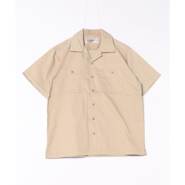 ZOZO問い合わせ番号:85939862ショップ:Parks TOKYO，パークストウキョウブランド:HOUSTON，ヒューストン商品名:【HOUSTON】TC TWILL WORK S/S SHIRTカテゴリ:トップス>シャツ/ブラ...