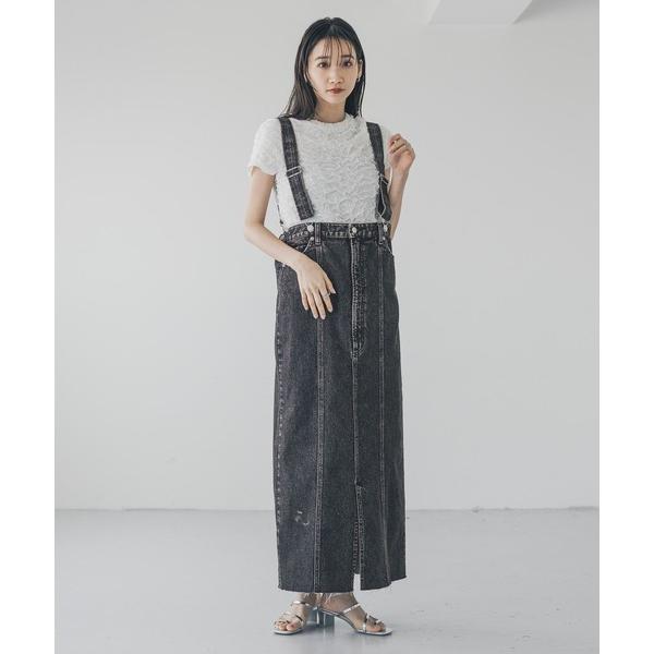 『セール実施中』ZOZO問い合わせ番号:85973161ショップ:LOWRYS FARM，ローリーズファームブランド:LOWRYS FARM，ローリーズファーム商品名:ＣＯＮＥ／ジャンスカ　 131367カテゴリ:ワンピース/ドレス>...