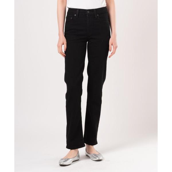 『タイムセール実施中』ZOZO問い合わせ番号:86004875ショップ:Levi's，リーバイスブランド:Levi's，リーバイス商品名:Levi's/リーバイス 724 ハイライズ ストレート ブラック MIDNIGHT GAZEカテゴリ...