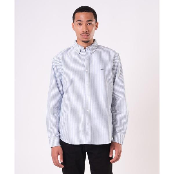 『タイムセール実施中』ZOZO問い合わせ番号:86004971ショップ:Levi's，リーバイスブランド:Levi's，リーバイス商品名:Levi's/リーバイス AUTHENTIC ボタンダウンシャツ ブルー WAYLON STRIPEカ...