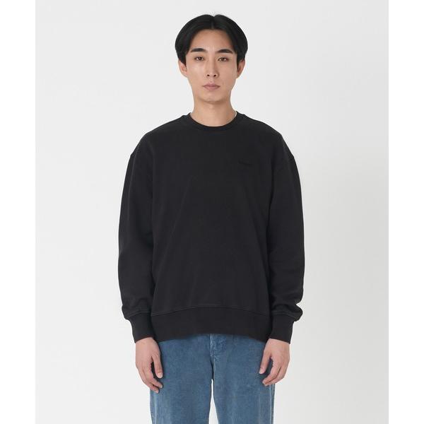ZOZO問い合わせ番号:86005087ショップ:Levi's，リーバイスブランド:Levi's，リーバイス商品名:Levi's/リーバイス クルーネックスウェットシャツ ブラック AGATEカテゴリ:トップス>スウェットブランド品番...