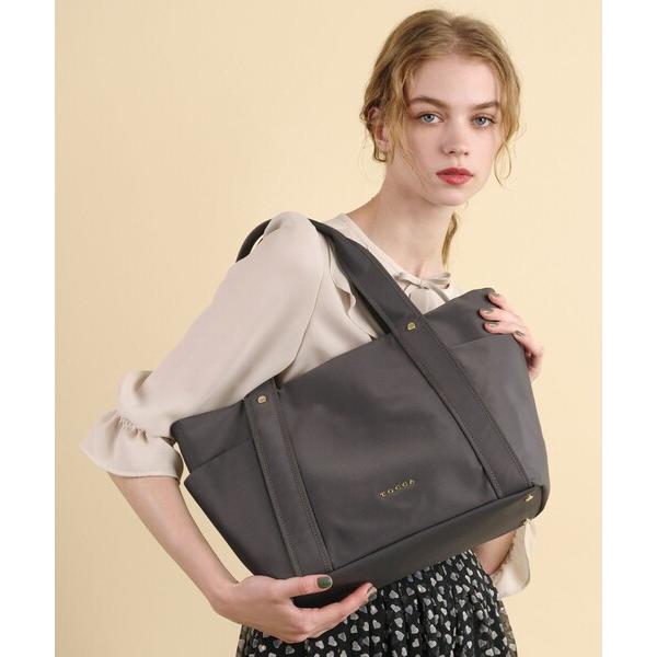 ZOZO問い合わせ番号:86005411ショップ:TOCCA，トッカブランド:TOCCA，トッカ商品名:NEW AVENUE NYLONBAG ナイロンバッグカテゴリ:バッグ>トートバッグブランド品番:BOTZCW0375素材:ブラッ...