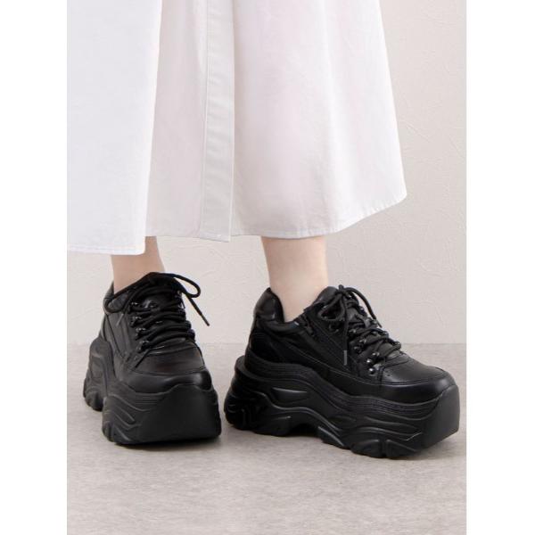 『タイムセール実施中』ZOZO問い合わせ番号:86006139ショップ:Mafmof，マフモフブランド:Mafmof，マフモフ商品名:Mafmof(マフモフ)10cmメガ厚底クラッシュソールテックスニーカーカテゴリ:シューズ>スニーカ...