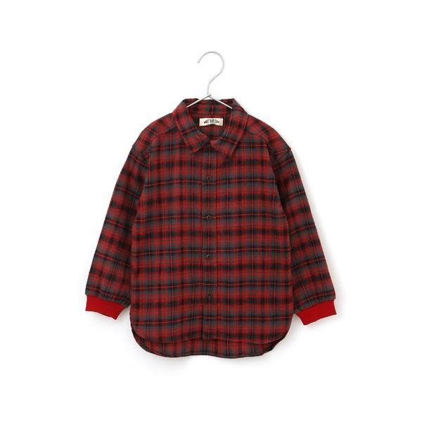 『タイムセール実施中』ZOZO問い合わせ番号:86007491ショップ:MAKE YOUR DAY，メイクユアデイブランド:MAKE YOUR DAY，メイクユアデイ商品名:無地とチェックのベーシックシャツ■80〜140cmカテゴリ:トップ...