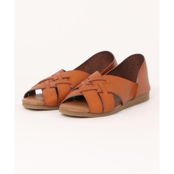 『タイムセール実施中』ZOZO問い合わせ番号:86009911ショップ:シュープラザ，シュープラザブランド:gather，ギャザー，シュープラザ，シュープラザ商品名:【gather】 編み込みカジュアルパンプスカテゴリ:シューズ>サン...