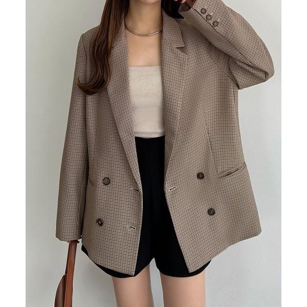 『タイムセール実施中』ZOZO問い合わせ番号:86009942ショップ:junoah，ジュノアブランド:callautia，カラウティア商品名:ダブルボタンテーラードジャケットカテゴリ:ジャケット/アウター>テーラードジャケットブラン...