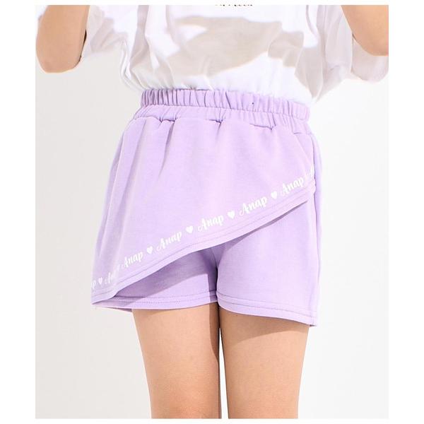 『タイムセール実施中』ZOZO問い合わせ番号:86073378ショップ:ANAP，アナップブランド:ANAP kids，アナップキッズ商品名:ミニ裏毛スカパンカテゴリ:スカート>スカートブランド品番:421-3322素材:ポリエステル...