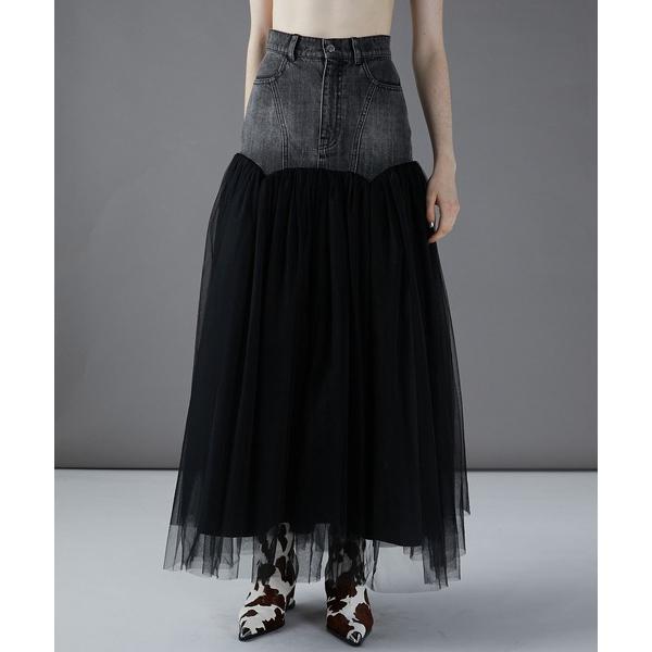 『タイムセール実施中』ZOZO問い合わせ番号:86080548ショップ:PRANK PROJECT，プランクプロジェクトブランド:PRANK PROJECT，プランクプロジェクト商品名:チュールコンビスカート / Tulle Combo S...