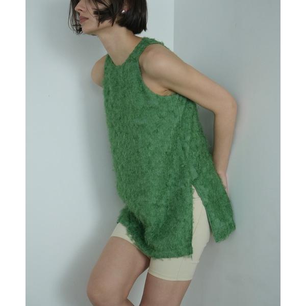 『タイムセール実施中』ZOZO問い合わせ番号:86107828ショップ:CLANE，クラネブランド:CLANE，クラネ商品名:FEATHER RIBBON NOSLEEVE TOPSカテゴリ:トップス>その他トップスブランド品番:17...