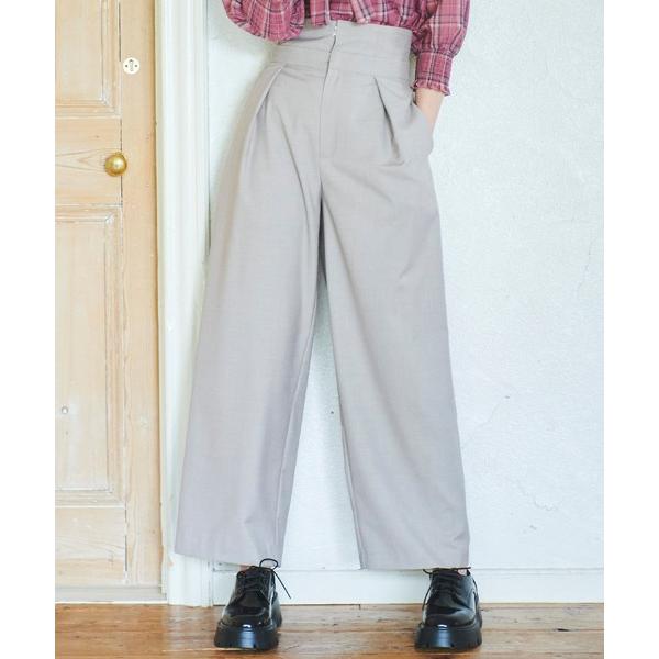 『セール実施中』ZOZO問い合わせ番号:86108572ショップ:31 Sons de mode，トランテアン　ソン　ドゥ　モードブランド:31 Sons de mode，トランテアン　ソン　ドゥ　モード商品名:タックワイドパンツカテゴリ:...