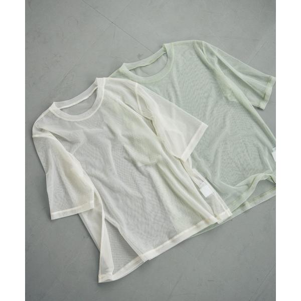 ZOZO問い合わせ番号:86110166ショップ:CREO STORE，クレオストアブランド:Formeque，フォルミーク商品名:【Formeque】シアーTシャツカテゴリ:トップス>Tシャツ/カットソーブランド品番:2407-FM...