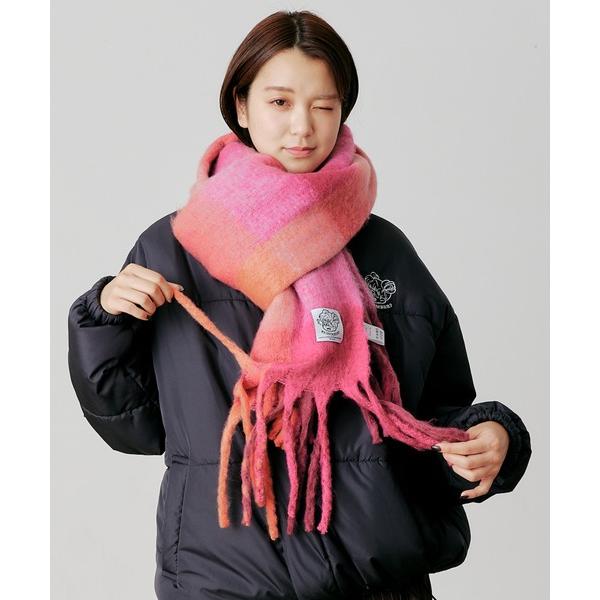 ZOZO問い合わせ番号:86110432ショップ:INTER FACTORY，インターファクトリーブランド:Remember.，リメンバー商品名:Remember ボリュームチェックマフラーカテゴリ:ファッション雑貨>マフラーブランド...