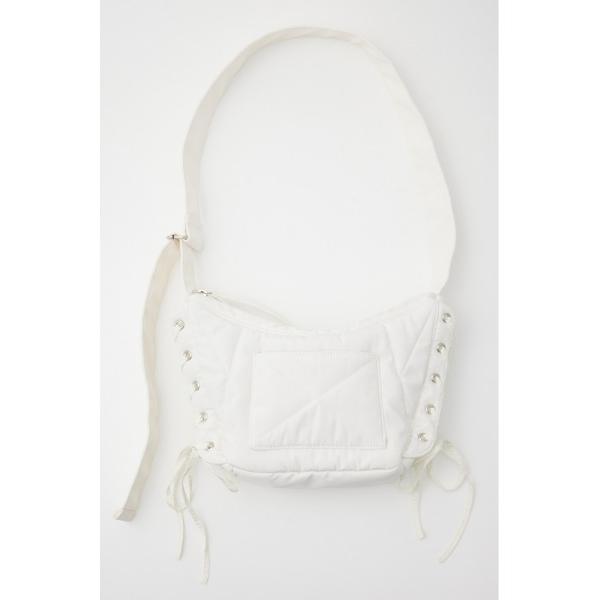 『タイムセール実施中』ZOZO問い合わせ番号:86110775ショップ:SLY，スライブランド:SLY，スライ商品名:PADDING LACE UP BAG パディング レース アップ バッグカテゴリ:バッグ>ショルダーバッグブランド...