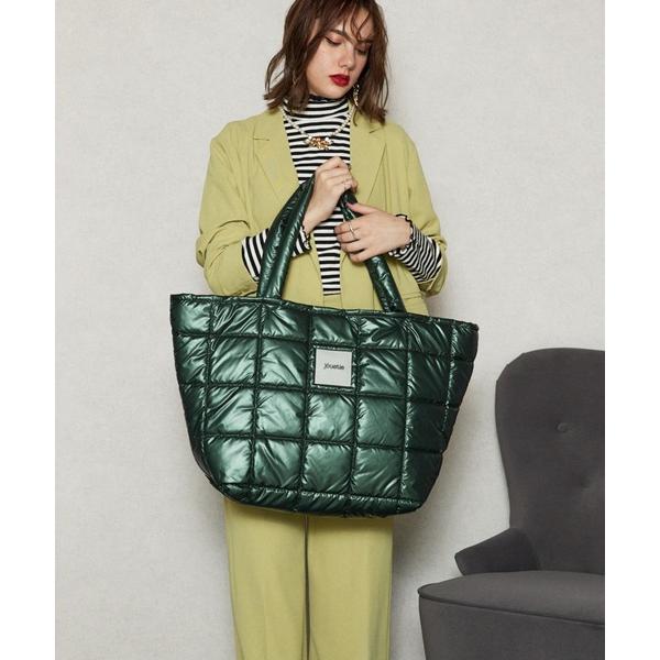 『タイムセール実施中』ZOZO問い合わせ番号:86111716ショップ:style code，スタイルコードブランド:jouetie，ジュエティ商品名:【jouetie/ジュエティ】メタリックナイロンキルティング　大容量　ラージトートバッグ...
