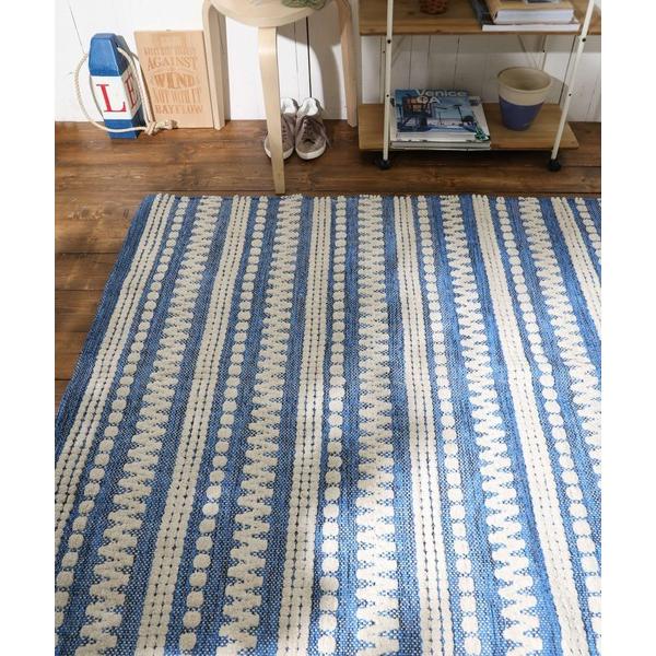 ZOZO問い合わせ番号:86143224ショップ:BAYFLOW，ベイフローブランド:BAYFLOW，ベイフロー商品名:[洗濯機OK]BF BLUSETラグマット130×180カテゴリ:インテリア>ラグ/マットブランド品番:12831...