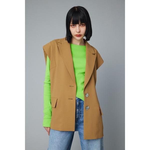 『セール実施中』ZOZO問い合わせ番号:86144116ショップ:HeRIN.CYE，ヘリンドットサイブランド:HeRIN.CYE，ヘリンドットサイ，SHEL'TTER，シェルター商品名:Ｏver size vest   オーバーサイズベス...