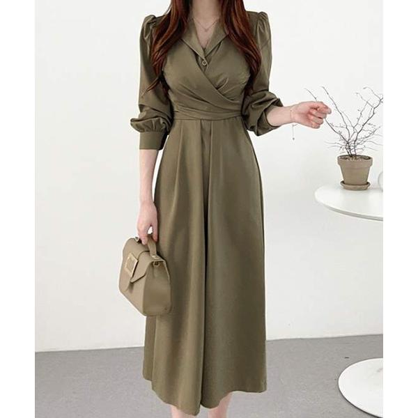 『タイムセール実施中』ZOZO問い合わせ番号:86145615ショップ:Amulet，アミュレットブランド:Amulet，アミュレット商品名:ウエストクロスワンピースカテゴリ:ワンピース/ドレス>ワンピースブランド品番:vl-6729...