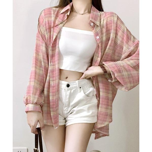 『タイムセール実施中』ZOZO問い合わせ番号:86147253ショップ:Ada.，エイダブランド:REMUR，レミュール商品名:シアーチェックシャツ シースルー 羽織りカテゴリ:トップス>シャツ/ブラウスブランド品番:145-0154...