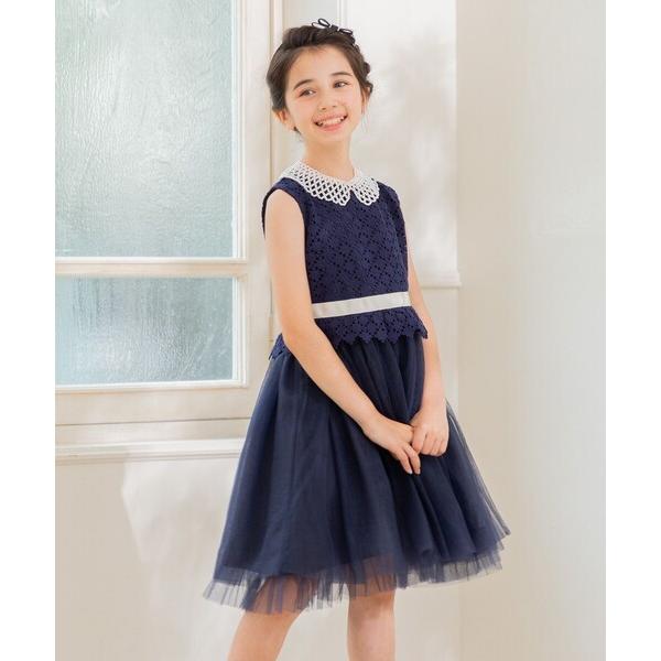 『セール実施中』ZOZO問い合わせ番号:86178226ショップ:組曲，クミキョクブランド:組曲，クミキョク商品名:【110-140cm】フラワーレース ドレスカテゴリ:ワンピース/ドレス>ドレスブランド品番:OPKGCA0711素材...