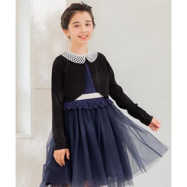 ZOZO問い合わせ番号:86178228ショップ:組曲，クミキョクブランド:組曲，クミキョク商品名:【110-140cm】レーシー ボレロカテゴリ:トップス>カーディガン/ボレロブランド品番:KRKGCA0701素材:アイボリー系/ブ...