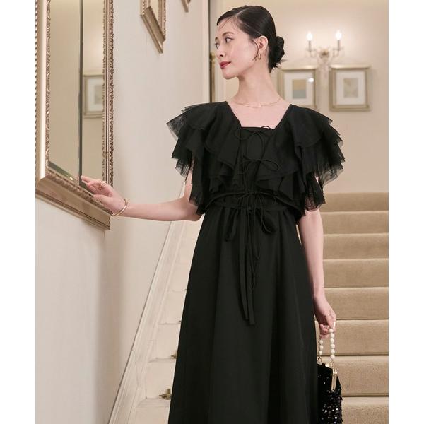 『タイムセール実施中』ZOZO問い合わせ番号:86178622ショップ:MONO-MART，モノマートブランド:forksy.，フォルクシー，MONO-MART，モノマート商品名:【forksy.】【オケージョン対応】チュールフリルベストセ...