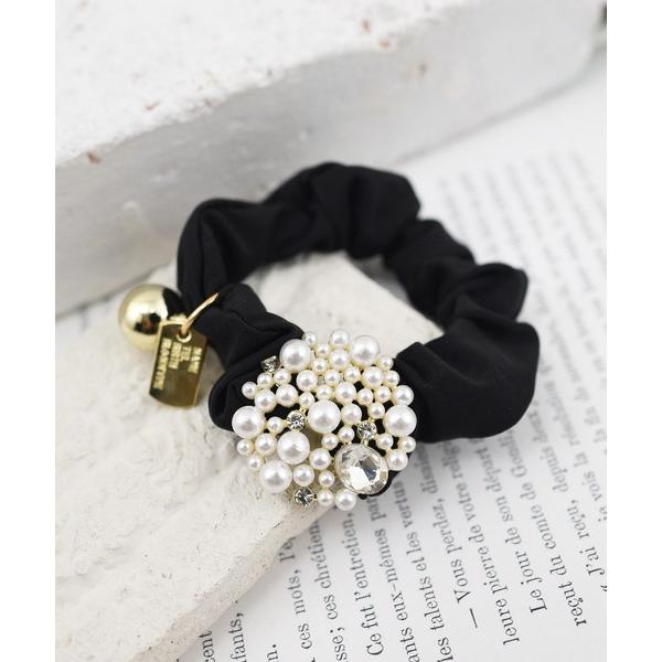 『セール実施中』ZOZO問い合わせ番号:86180145ショップ:Histoire，イストワールブランド:styiro，スタイロ，histoire，イストワール商品名:ビジューくしゅくしゅヘアゴムカテゴリ:ヘアアクセサリー>ヘアゴムブ...