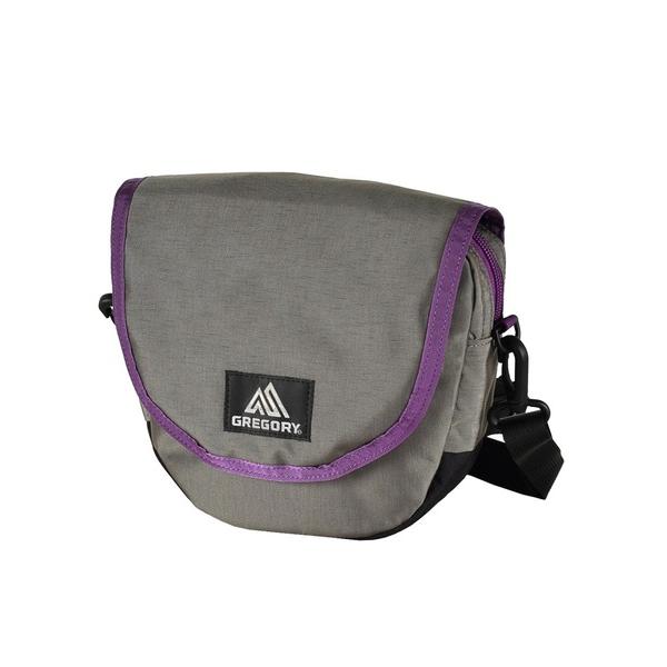 『セール実施中』ZOZO問い合わせ番号:86181285ショップ:GREGORY STORE，グレゴリーストアブランド:GREGORY，グレゴリー商品名:ラフィンショルダー LAUGHING SHOULDER グレー/パープルカテゴリ:バッ...