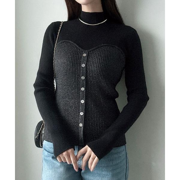 『タイムセール実施中』ZOZO問い合わせ番号:86181850ショップ:JUNOAH，ジュノアブランド:Meiru，メイル商品名:ラメビスチェリブニットトップスカテゴリ:トップス>ニット/セーターブランド品番:frei091-120素...