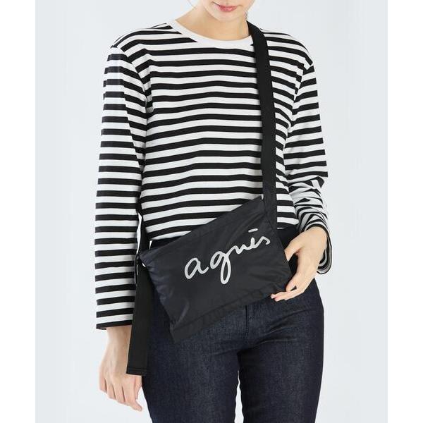 ZOZO問い合わせ番号:86182839ショップ:agnes b.，アニエスベーブランド:agnes b.，アニエスベー商品名:ナイロンショルダーバッグ”Air” XAH03-03カテゴリ:バッグ>ショルダーバッグブランド品番:P50...