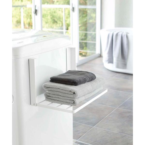 ※このアイテムは返品・交換対象外商品です。ZOZO問い合わせ番号:86243639ショップ:collex，コレックスブランド:tower，タワー，collex，コレックス商品名:【tower】 洗濯機横マグネット折畳み棚カテゴリ:インテリア...