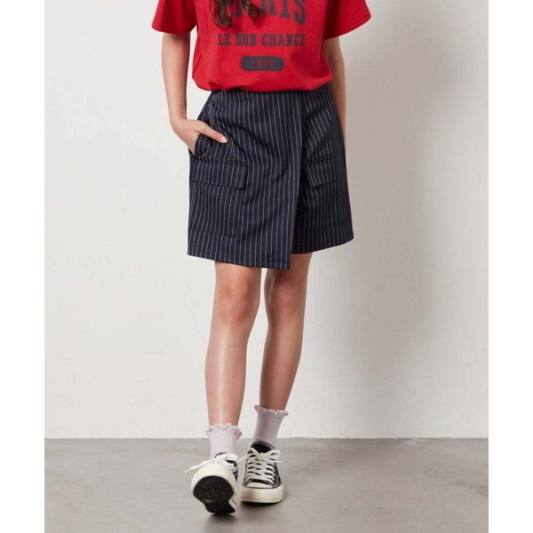 『セール実施中』ZOZO問い合わせ番号:86245898ショップ:a.v.v，アー・ヴェ・ヴェブランド:a.v.v，アーヴェヴェ商品名:[100-130]【セットアップ対応】カーゴポケットラップパンツカテゴリ:パンツ>カーゴパンツブラ...