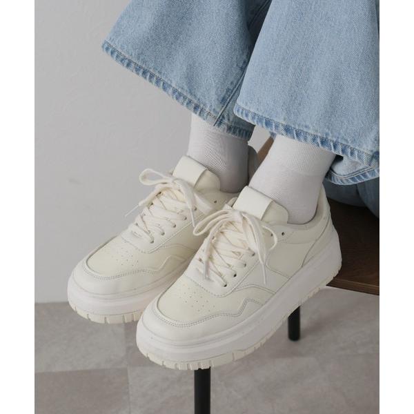 『セール実施中』ZOZO問い合わせ番号:86247481ショップ:VIVIAN COLLECTION，ヴィヴィアンコレクションブランド:VIVIAN，ヴィヴィアン商品名:厚底コンビカラーレースアップスニーカーカテゴリ:シューズ>スニー...